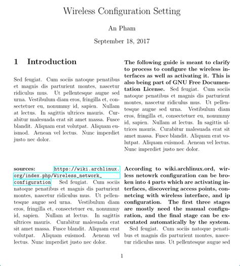 Section Can T Be Divided Into Columns TeX LaTeX Stack Exchange