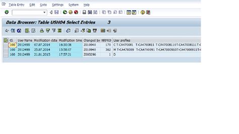 How To Find The Last Logon Detail Of A Deleted Use Sap Community