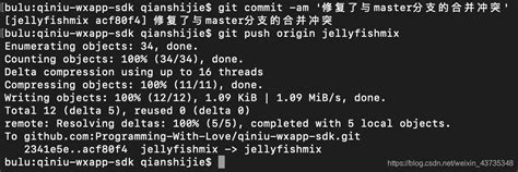 使用git Fetch和git Merge手动解决一次pull Request冲突git Fether Merge Csdn博客