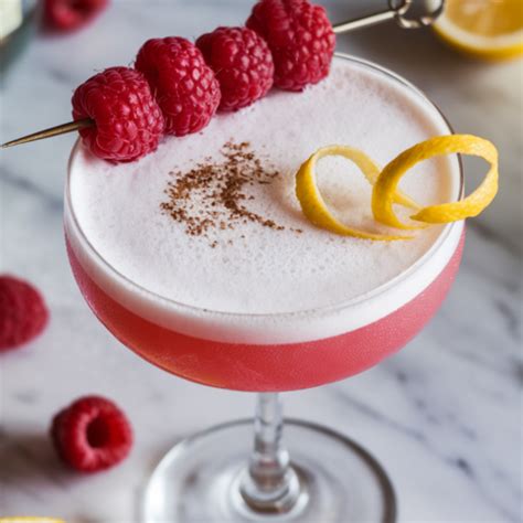 Raspberry Gin Sour Where Tiana Travels
