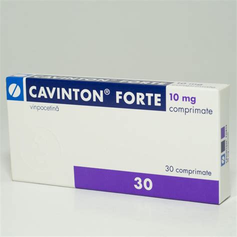 Cavinton Forte 10mg X 2blist X 15compr Catena Preturi Mici