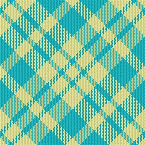 원활한 패브릭 패턴 격자 무늬 타탄 텍스처 벡터 배경 섬유 체크 프리미엄 벡터