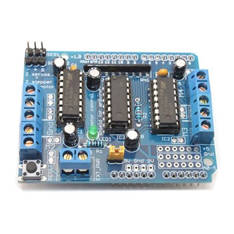Arduino Shield L293d Motor Driver Shield Mechatronics Store