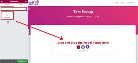 How To Create A Popup On WordPress HappyAddons