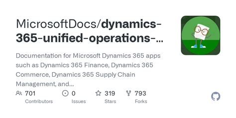 Dynamics 365 Unified Operations Public Articles Supply Chain Inventory
