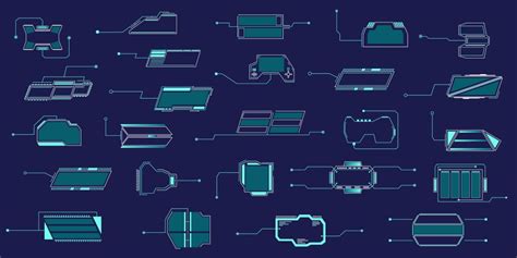 Border Frame Tech Technology Vector Images Over 6 600