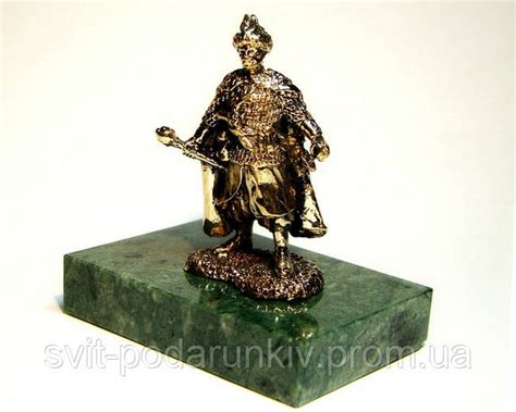 Гетьман бронзова статуетка в подарунок Id 608093211 ціна 508 ₴ купити на Prom Ua