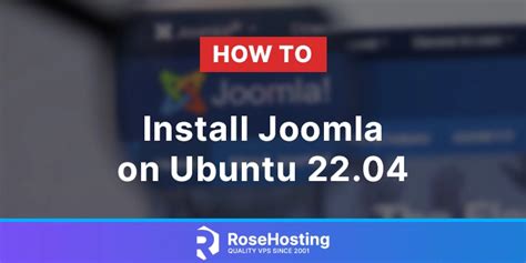 How To Install Joomla On Ubuntu RoseHosting