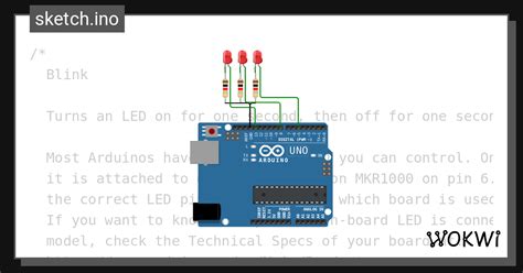 Imperial March Star Wars LEDs Wokwi ESP32 STM32 Arduino Simulator