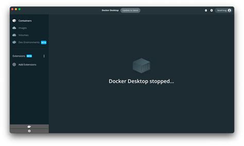 Docker Desktop Is Stopped On Macos Ventura Unable To Calculate Image