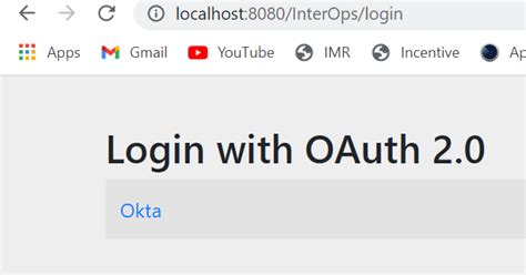 Not Working Redirection Second Call In Spring Boot Questions Okta Developer Community
