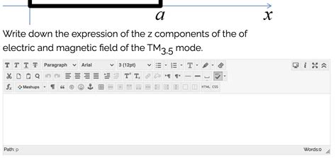 Solved Consider The Rectangular Metallic Waveguide Shown In