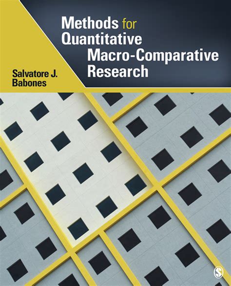 Methods For Quantitative Macro Comparative Research