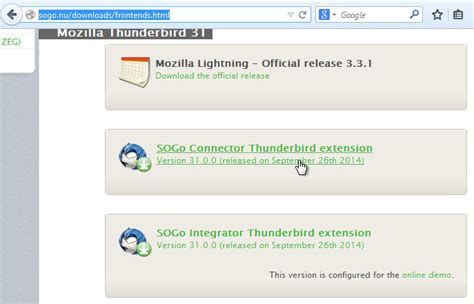 Installation De Mozilla Thunderbird Sous Windows Documentation