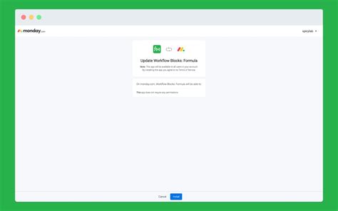 Workflow Block Formula Documentation Installation And Setup