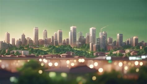 Premium Photo A Detailed Green Background Of Environmentally Friendly