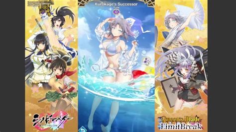 Queens Blade Limit Break X Senran Kagura New Link Collab Kurokage Successor Yumi Fanservice