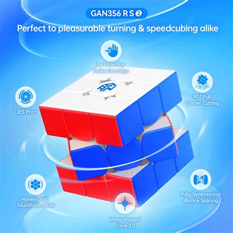 Buy Gan 356 Rs2 3x3 Speedcube Online Cubelelo