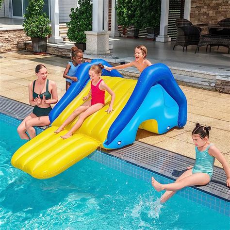 Bestway 52453 Bestway Giant Inflatable Pool Water Slide Outside Play