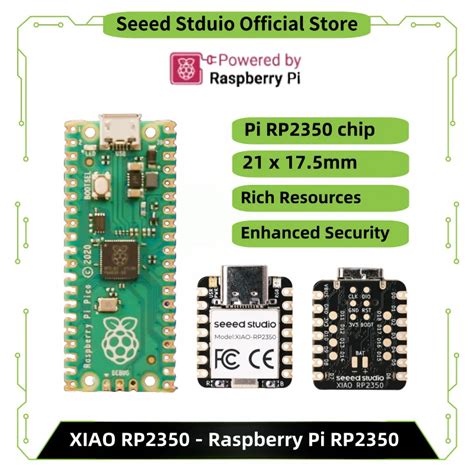 Rp2350 Xiao Raspberry Pi Rp2350 Rp2040 Esp32c3 Esp32c6