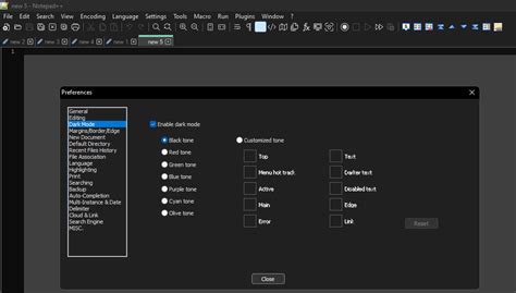Dark Mode Opening File With Notepad From Explorer Context Menu Causes Dark Mode To