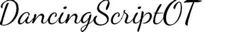 Dancing Script Font Family 2 Styles By Pablo Impallari