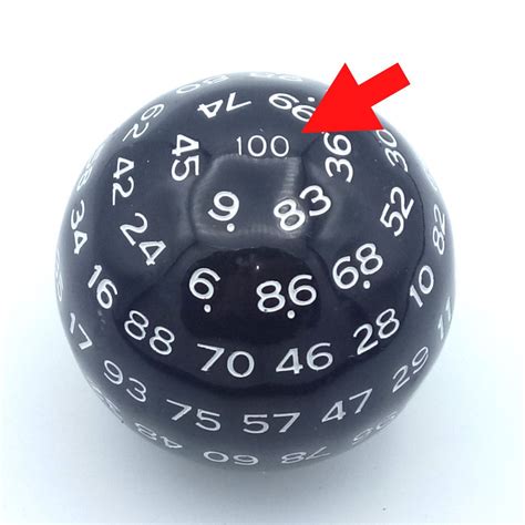 100 oldalú dobókocka - A-gameshop
