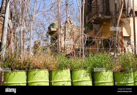 United Nations Buffer Zone Nicosia Republic Of Cyprus Stock Photo Alamy