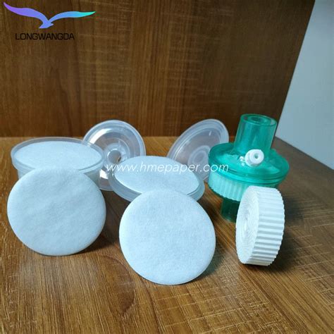 Medical Hme Cpap Bacteria Filter Round Shape Cpap Inline Filter