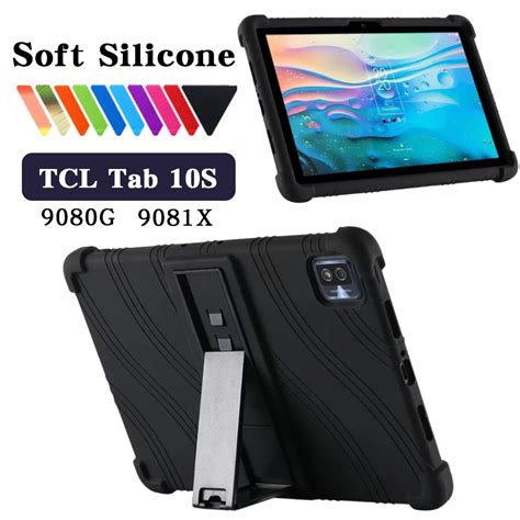 For Tcl Tab 10s 9080g Case 2021 Tcl 10 9081x 10.1inch Tablet Silicon ...