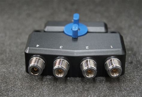 4 Way Antenna Switch With N Type Sockets
