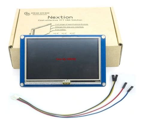 Tela Lcd Nextion 50 Tft 480x272 Touch Arduino Raspberry Pi3 Frete Grátis