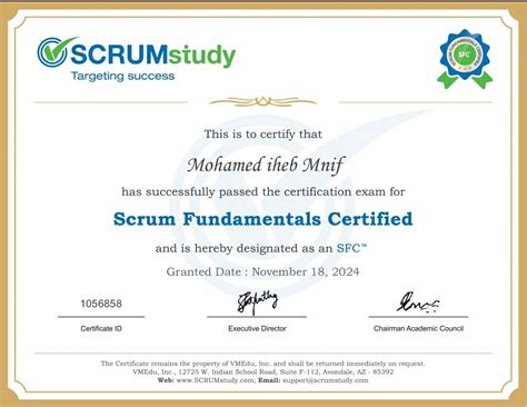 Scrum Agile Certified Continuousimprovement Scrummaster Projectmanagement Mohamed Iheb Mnif