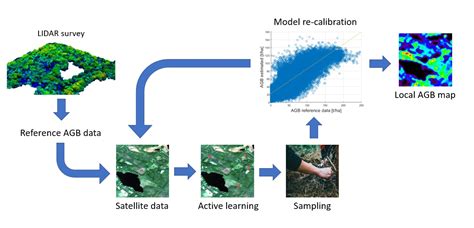 Forest Aboveground Biomass Estimation Using Machine Learning Ensembles Active Learning