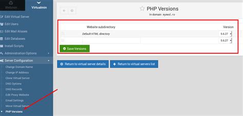 How To Use Virtualmin Panel Hosting KnowledgeBase