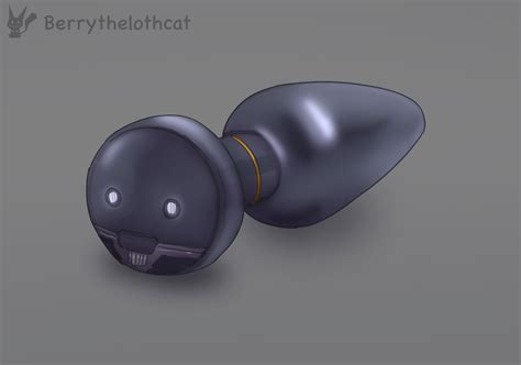 Rule 34 Berrythelothcat Buttplug Droid Grey Background Inanimate K