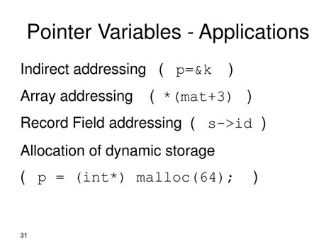 Ppt Understanding Pointers In C Programming Powerpoint Presentation
