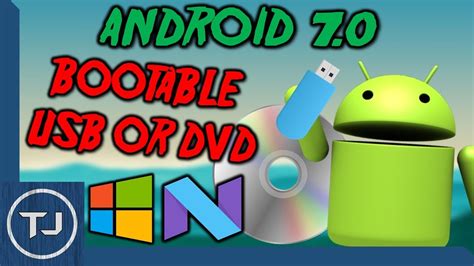 How To Make A Bootable Android Nougat Usb Dvd Easy Tutorial Youtube