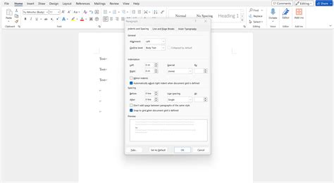 Line Spacing Double Despite Single Spacing Being Selected On All New
