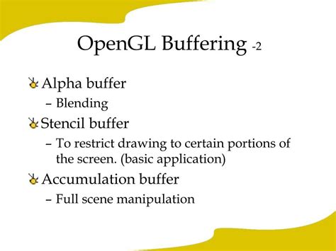 Ppt Introduction To Opengl Programming Powerpoint Presentation Free
