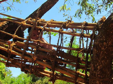 BAMBOO TUNNEL ONSITE CONSTRUCTION Behance