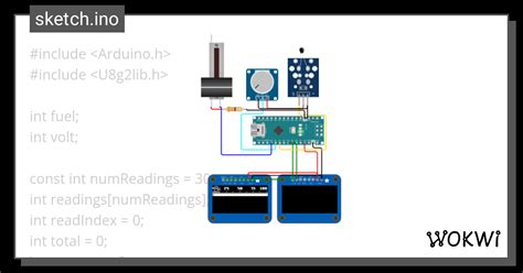 U8g2 2 Screen Wokwi Arduino And Esp32 Simulator
