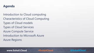 Cloud Computing And Microsoft Azure PPTX Cloud Computing Internet