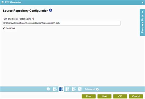 source repository configuration file system powerpoint