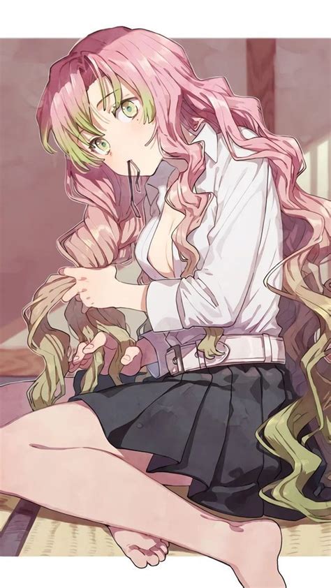 Wallpapers De Kimetsu No Yaiba Mitsuri Kanroji Anime Kawaii Chibi