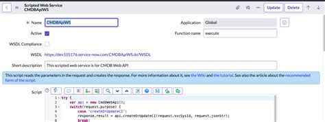 Scripted Web Services SOAP SnowExpert