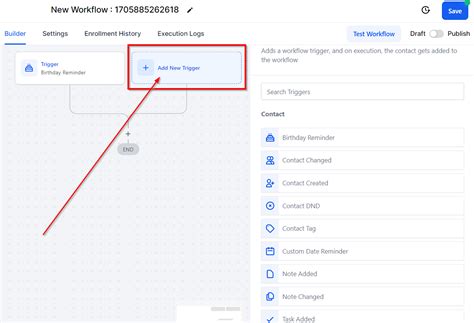 workflow triggers