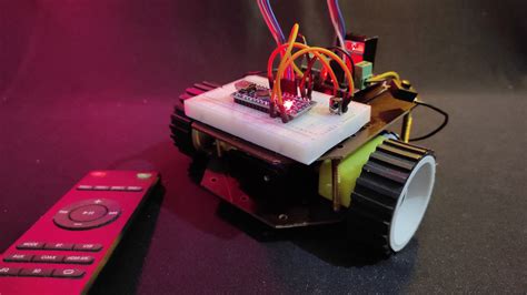 ir remote control car using arduino and tsop1738 sensor