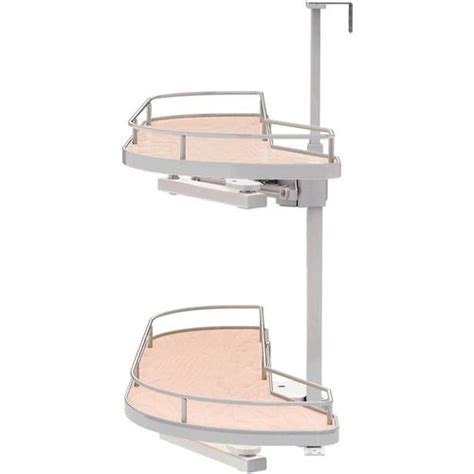 Rev A Shelf 587 12 LMP 32 23 32 Inch Width Girasolo Floor Front Stile Mounted Or Floor Ceiling