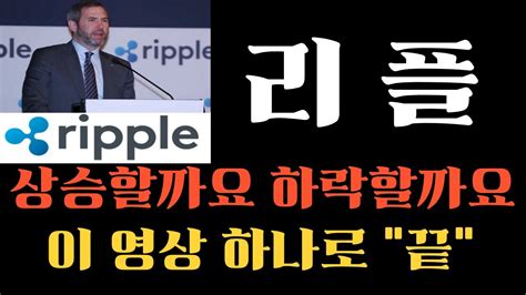 리플 코인 상승할까요 하락할까요 이 영상 하나로 끝내드립니다 지금빨리보세요 리플목표가 리플호재 리플전망 리플코인목표가 리플코인호재 리플코인전망 Youtube
